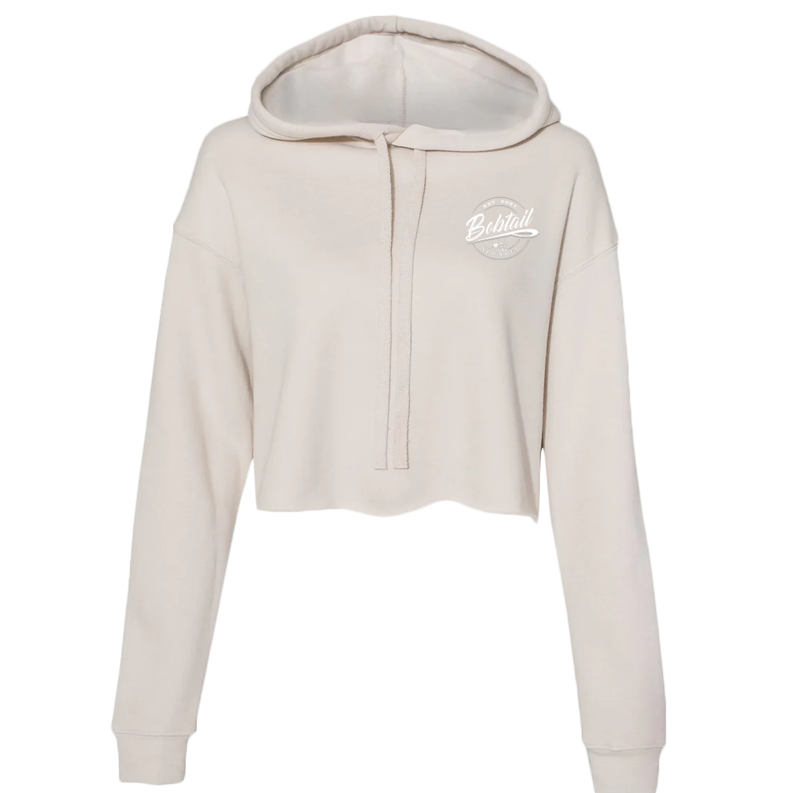 Bobtail Logo Women's Cropped Hoodie – Bobtail Apparel